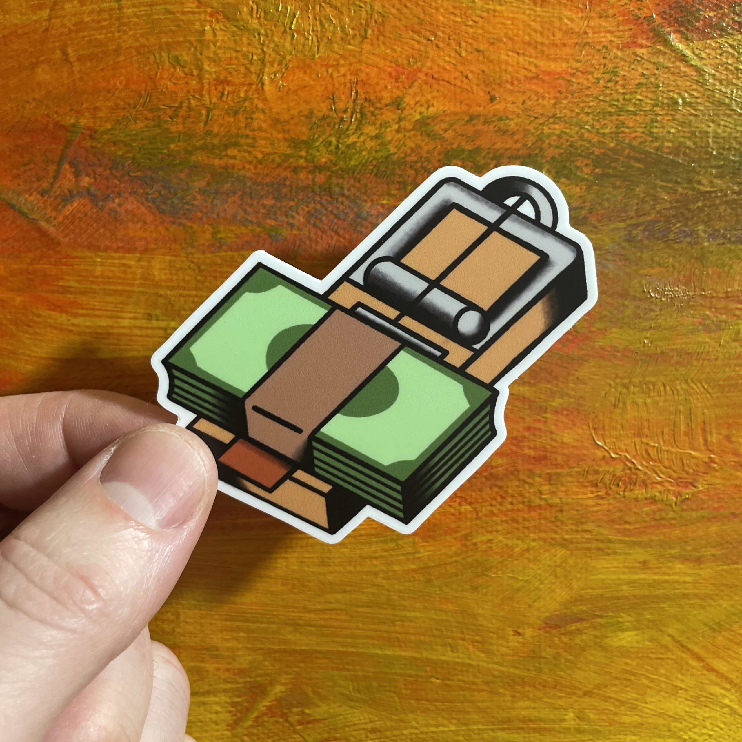 Cash trap - The Local Sticker Shop