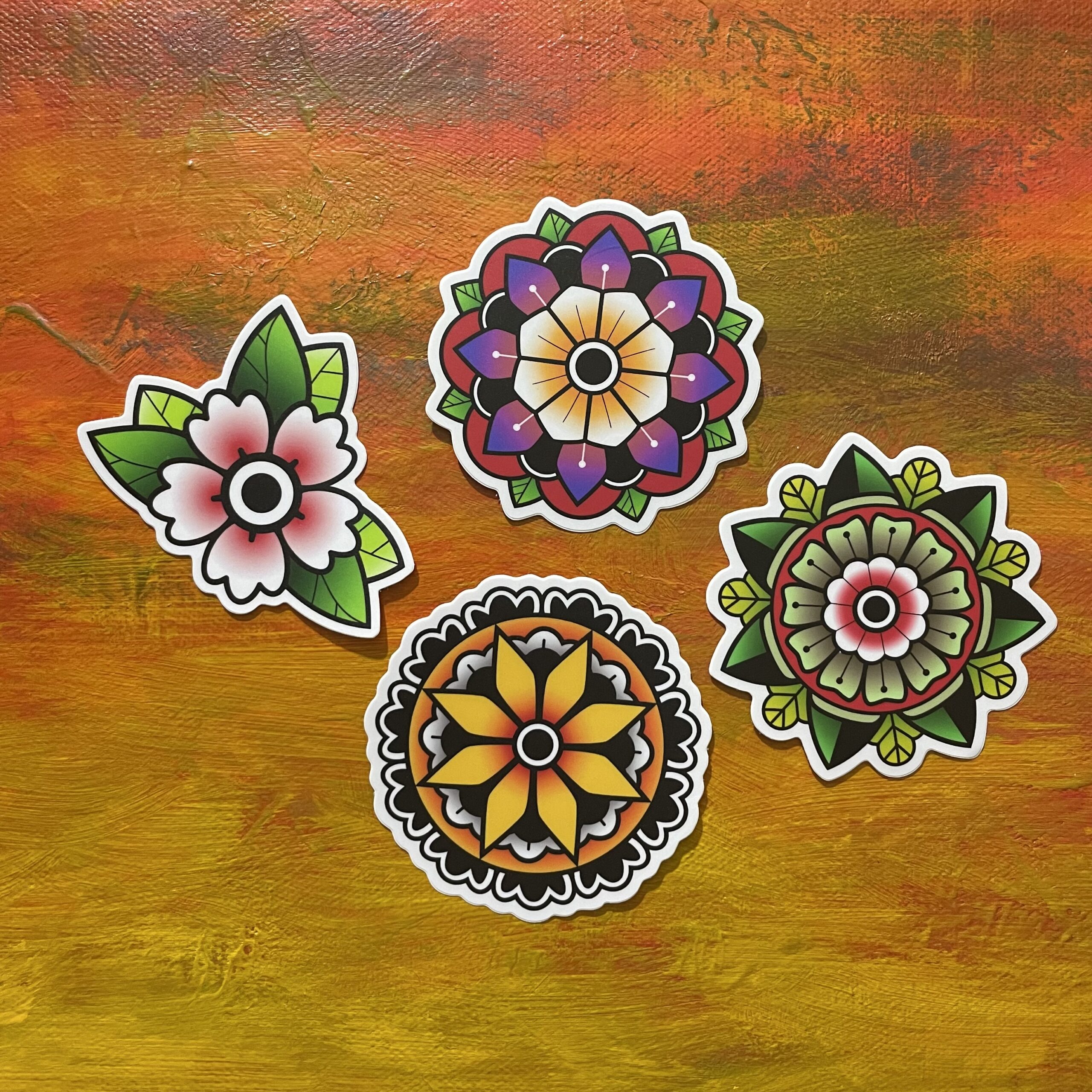 Ornamental Flowers - The Local Sticker Shop