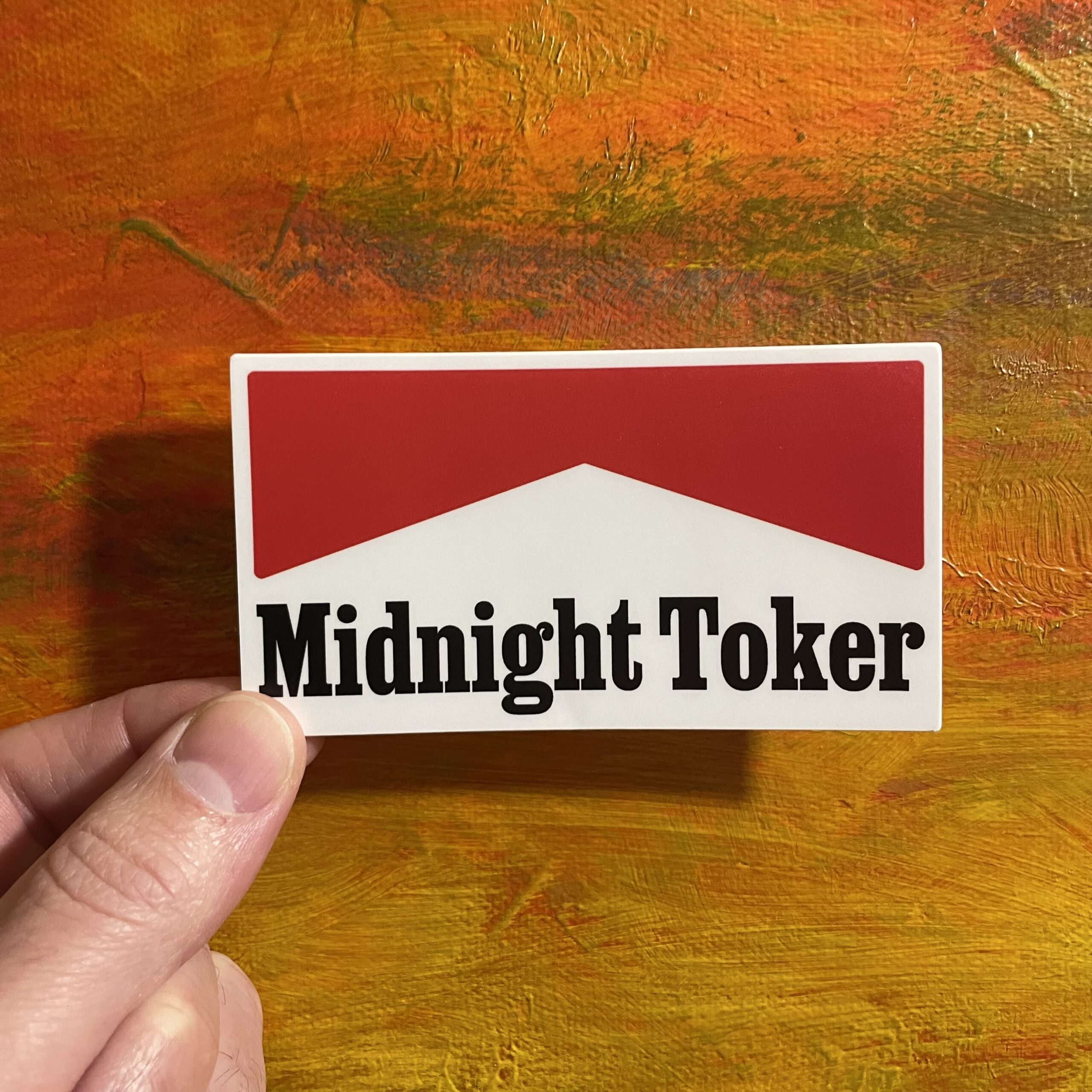 Midnight toker - The Local Sticker Shop
