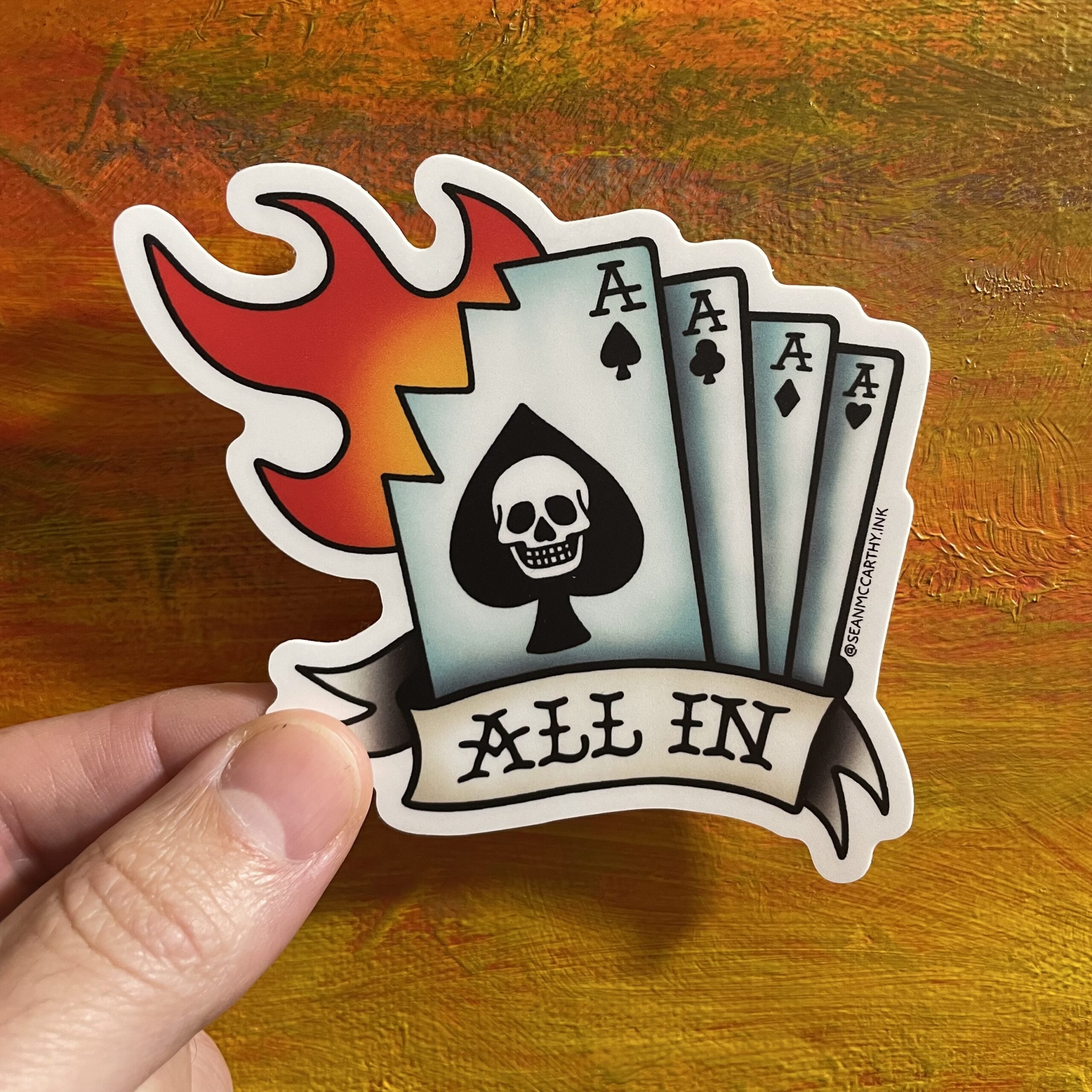 All in - The Local Sticker Shop