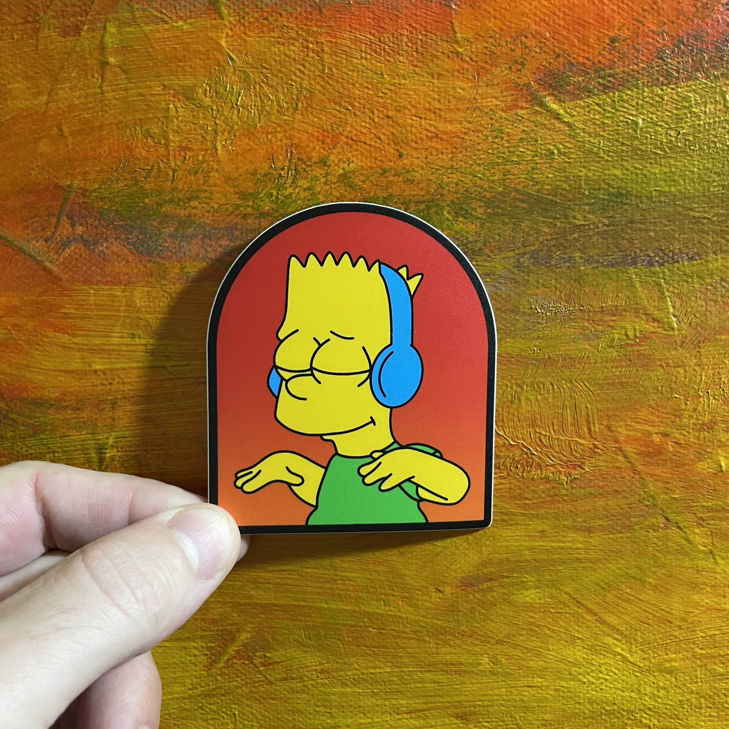 Grooving bart - The Local Sticker Shop