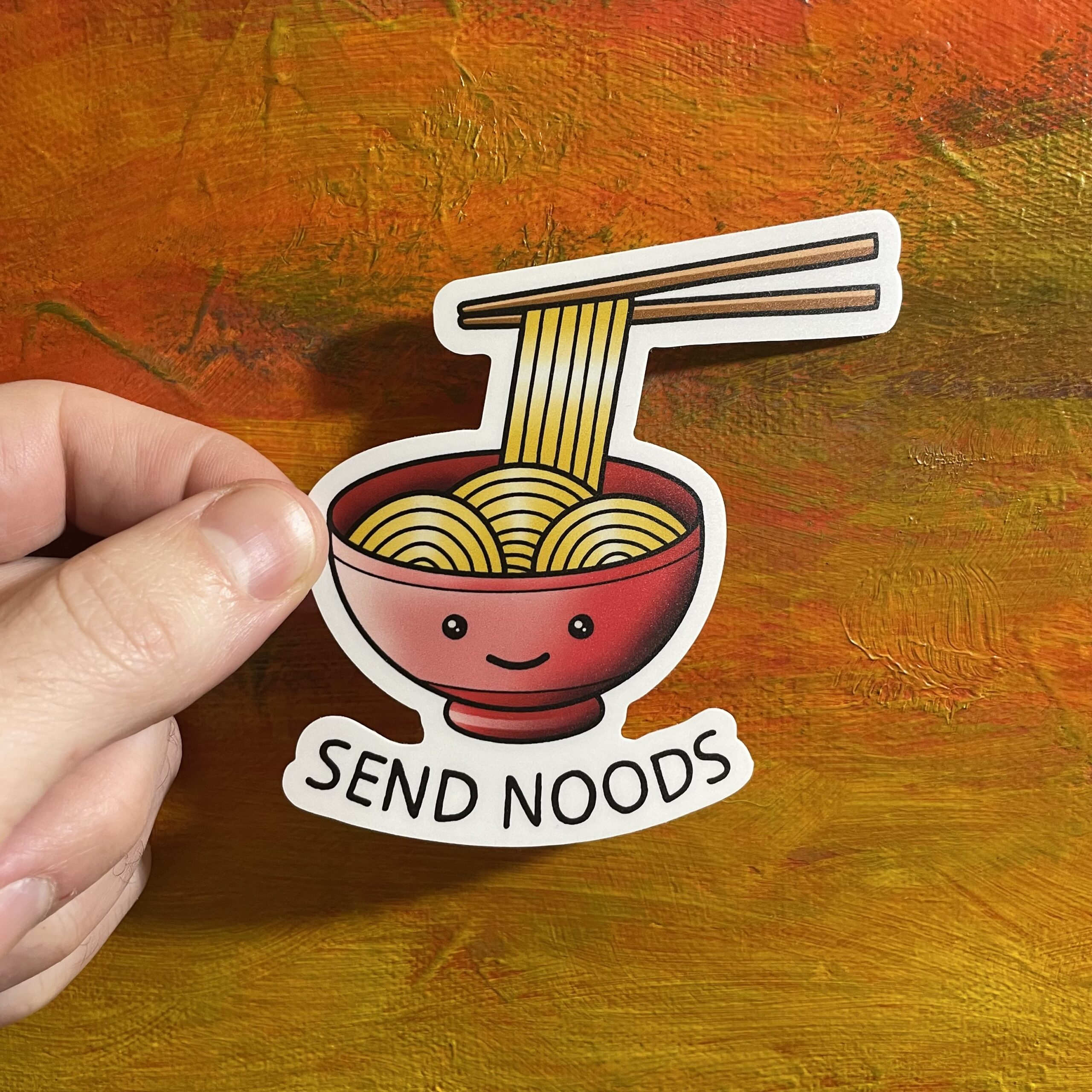 Send Noods - The Local Sticker Shop
