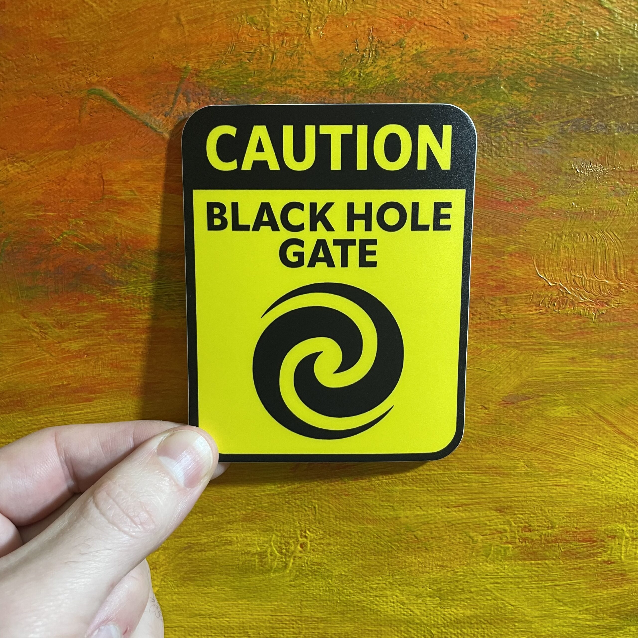 Black hole gate - The Local Sticker Shop