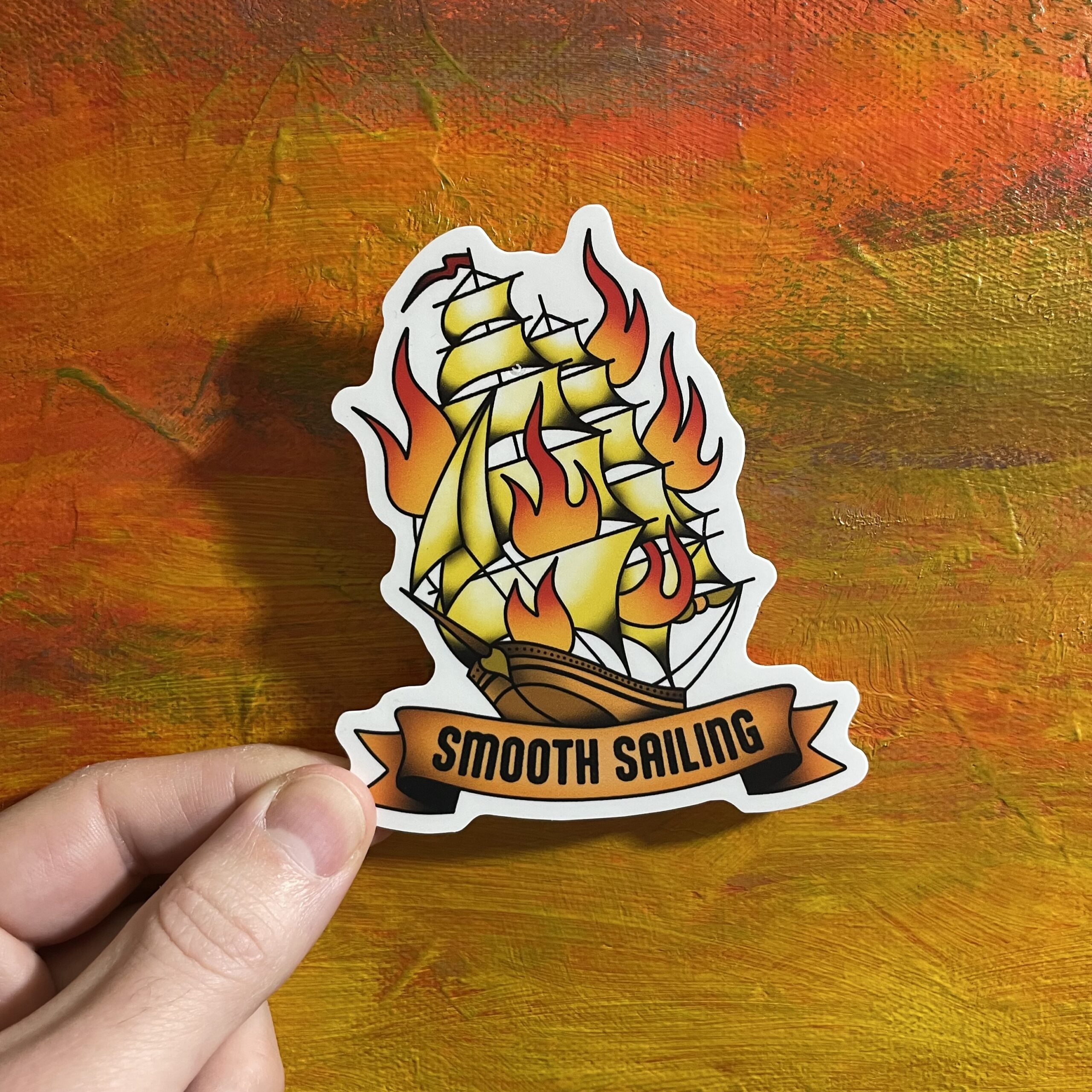 Smooth sailing - The Local Sticker Shop