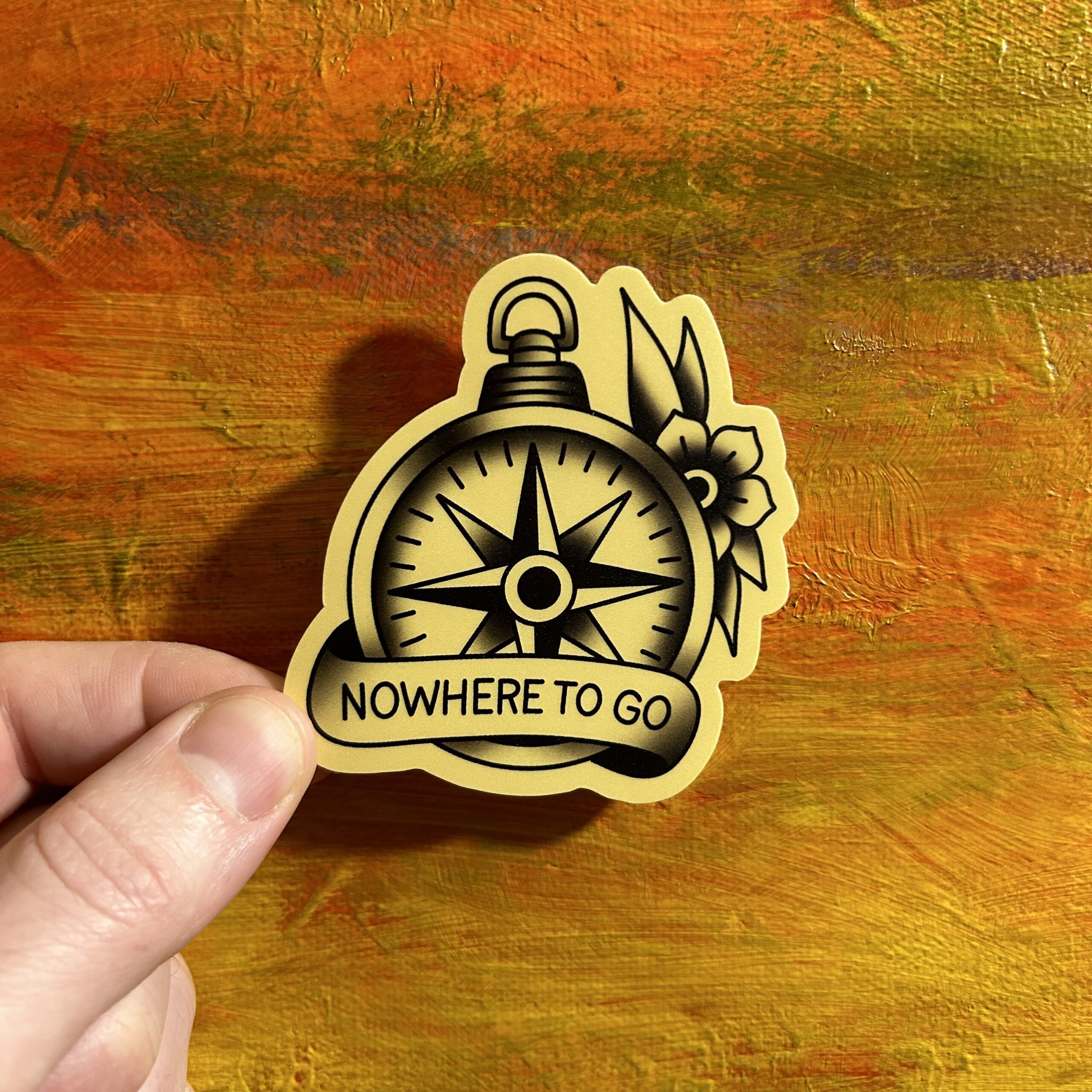 Nowhere to go - The Local Sticker Shop