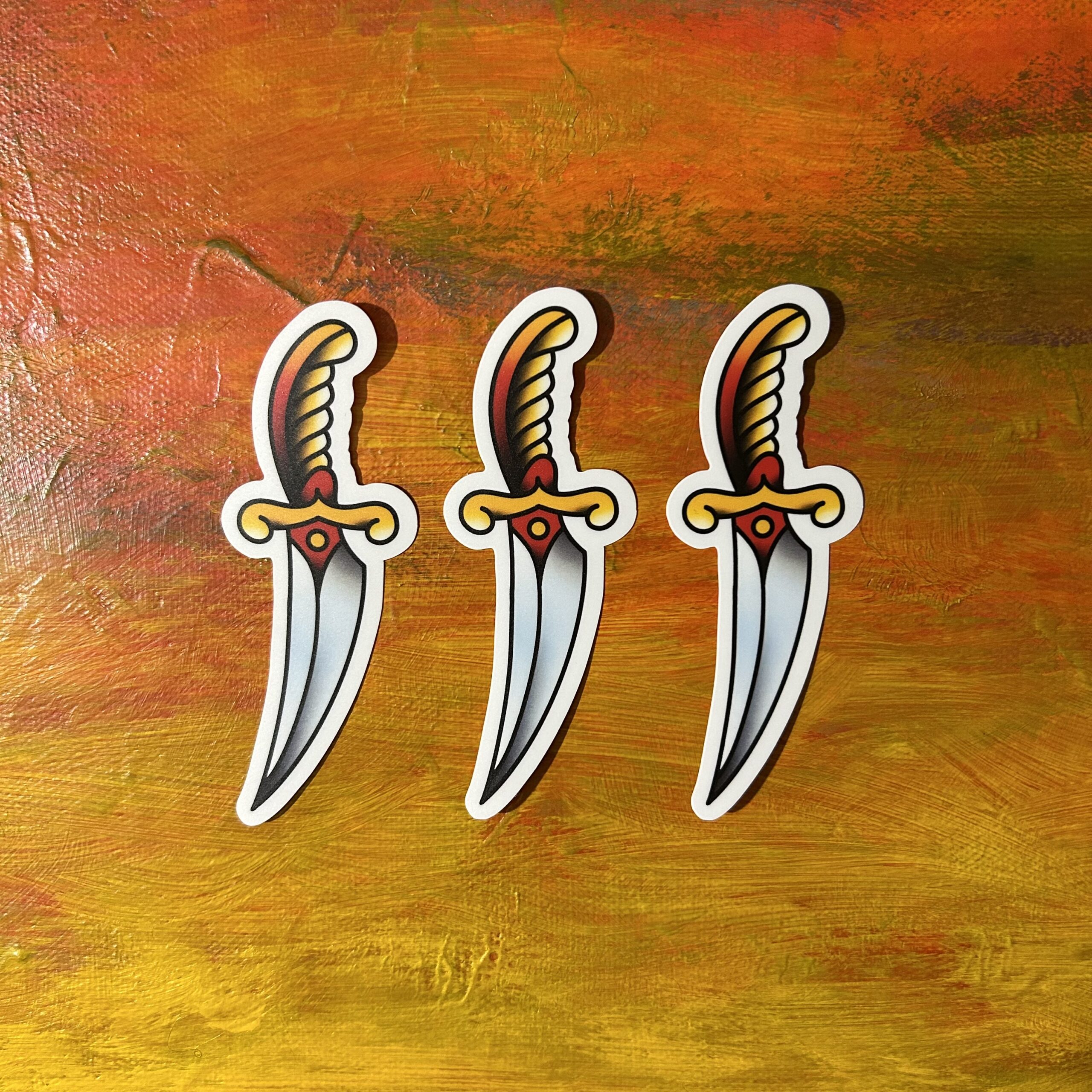 Knives (3 pack) - The Local Sticker Shop