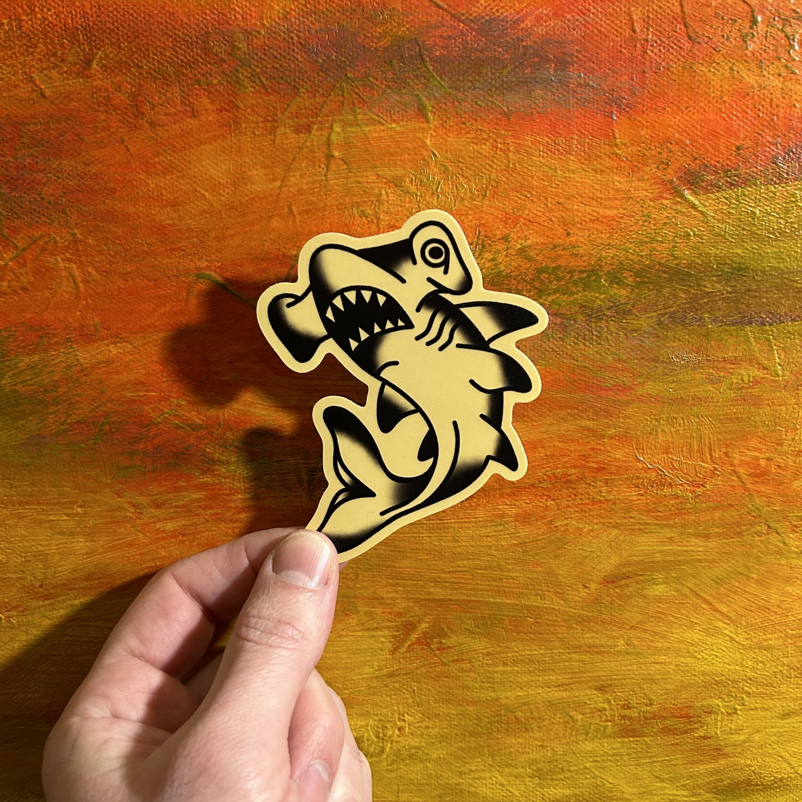 Hammerhead shark - The Local Sticker Shop