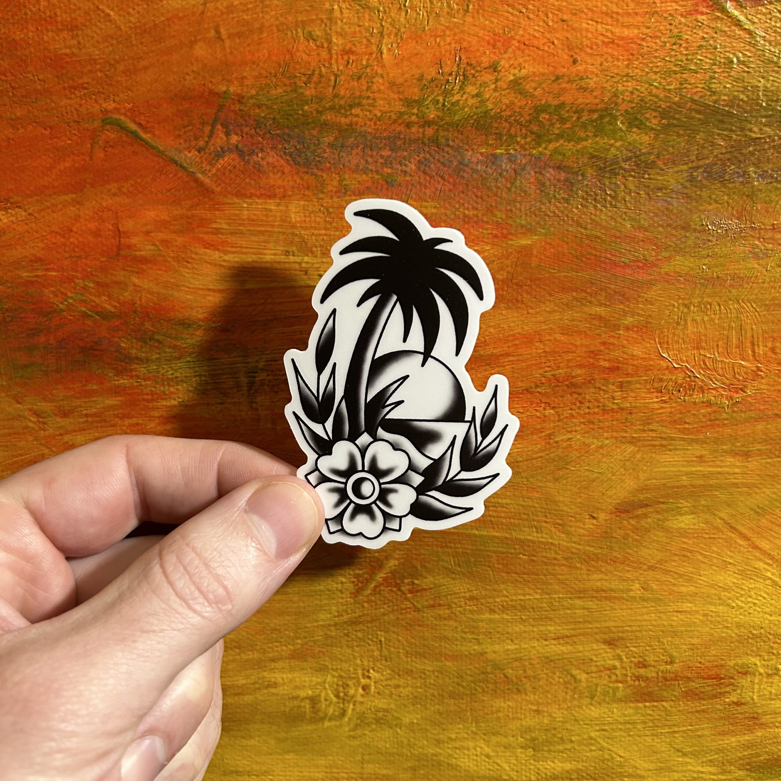 Black beach - The Local Sticker Shop