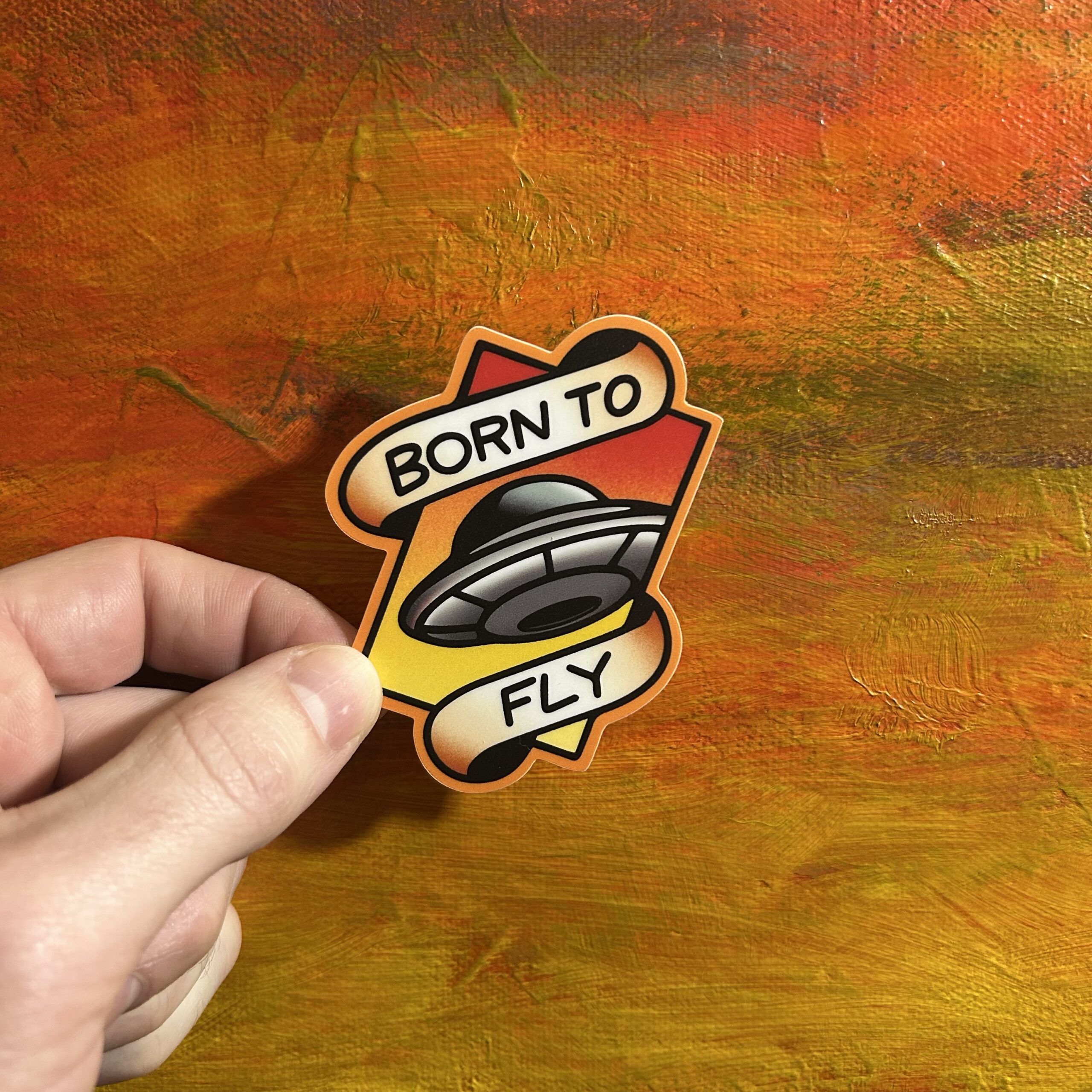 Born to Fly - The Local Sticker Shop