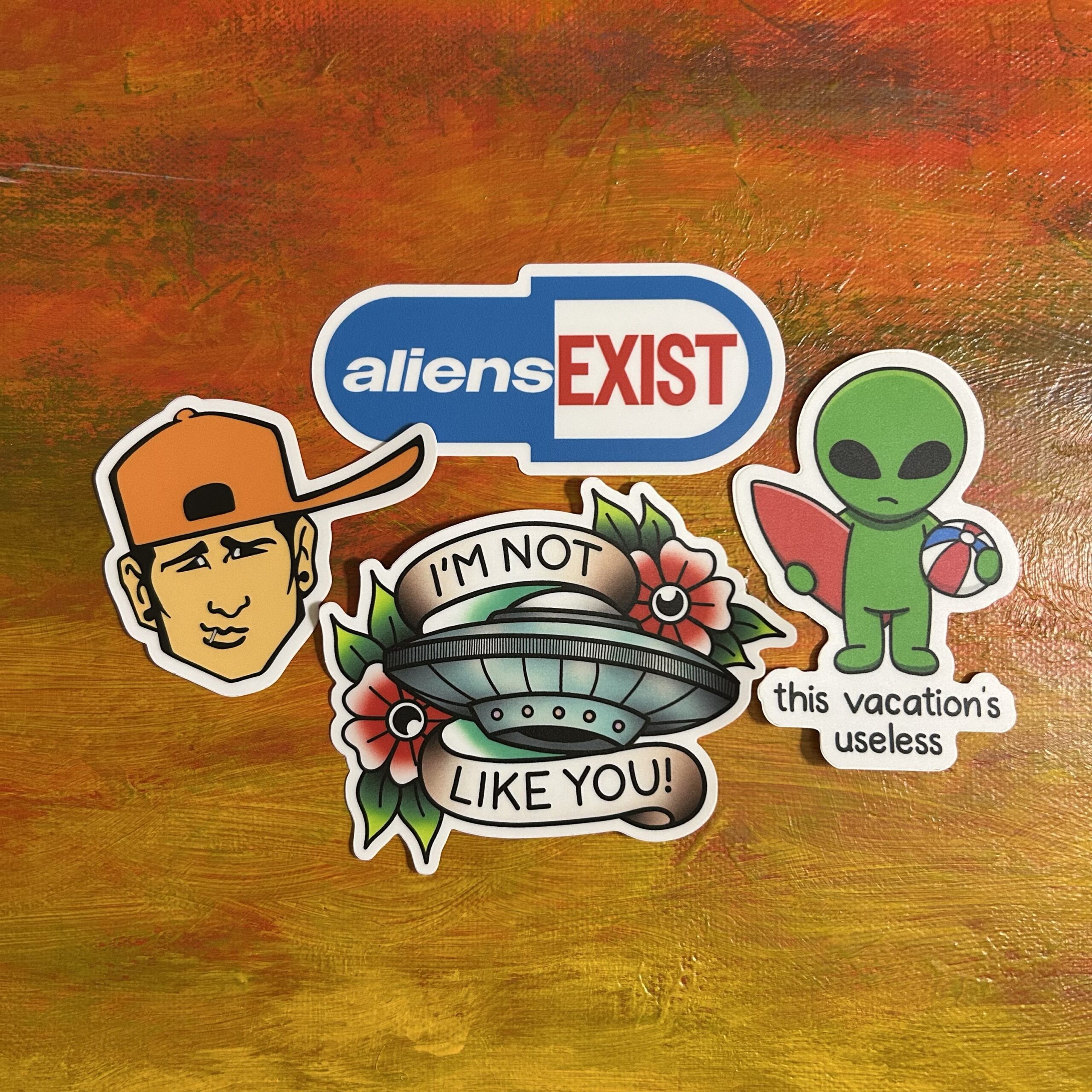 Tom Sticker Pack - The Local Sticker Shop